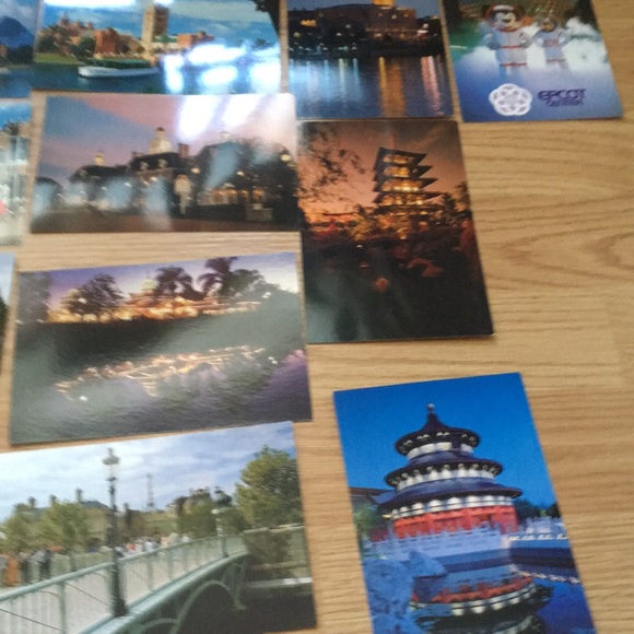 Disney | Other | Walt Disney World Epcot Postcards | Poshmark